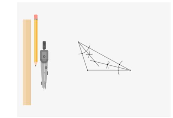 Flexi answers - How to construct an incircle? | CK-12 Foundation